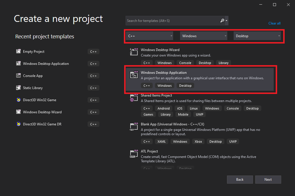 Creating a Win32 Window for Direct3D 11 Rendering